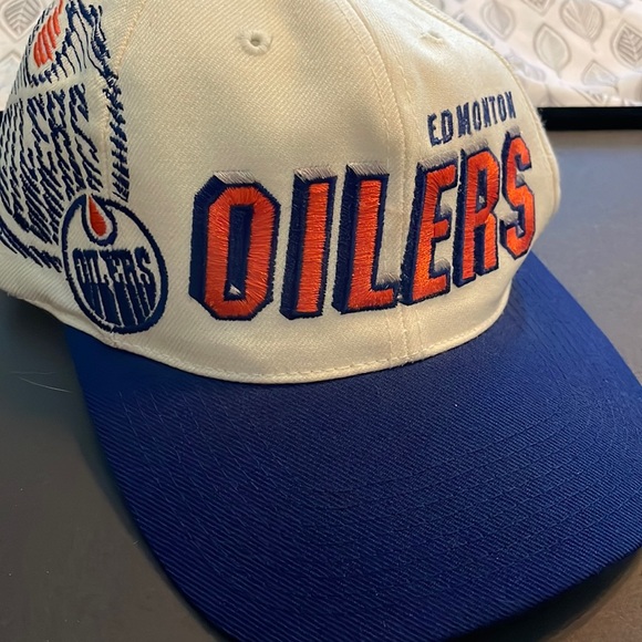 NHL | Accessories | Vintage Edmonton Oilers Baseball Cap | Poshmark